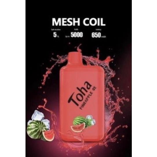 Toha 5000 Puffs Disposable Vape Pod | Lazada PH
