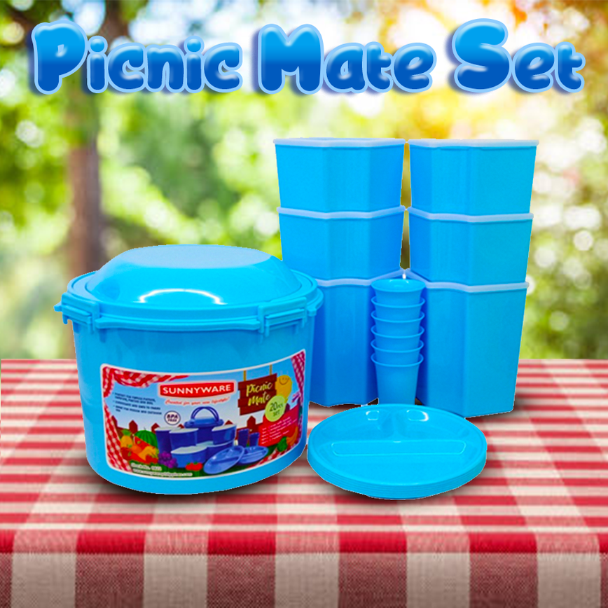 Happyware Sunnyware Picnic Mate Set 20 in 1 (9822 SNY) - COD | Lazada PH