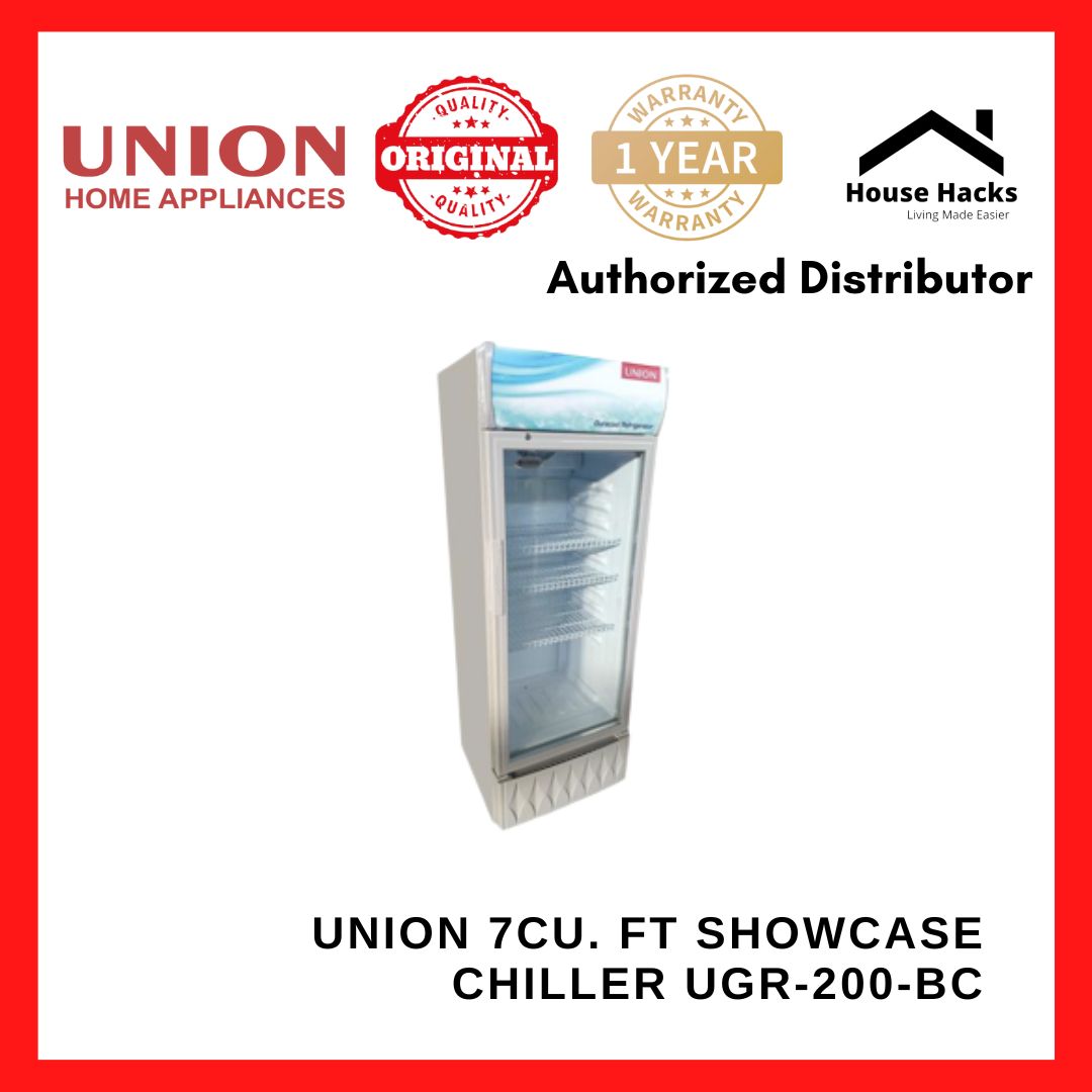 Union 7Cu. Ft Showcase Chiller UGR-200-BC (House Hacks) | Lazada PH