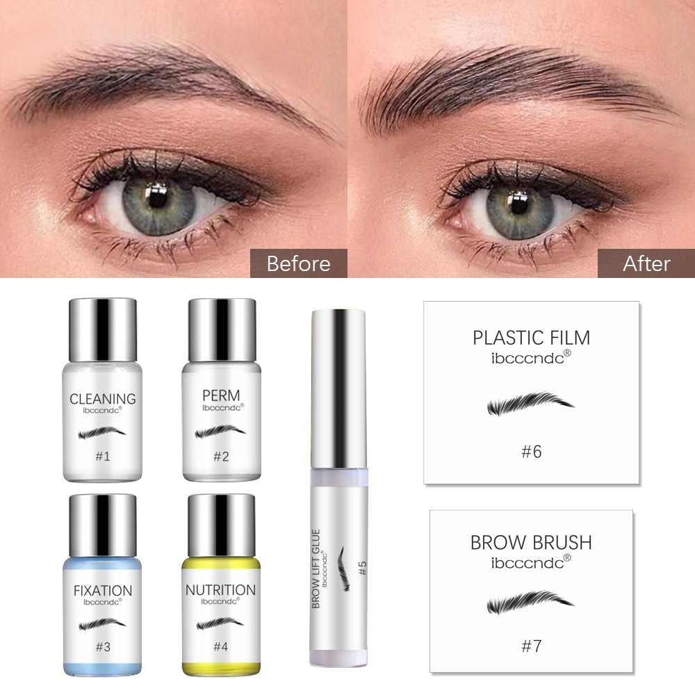 IBCCCNDC Keratin Eyebrow Lamination Kit Brow Lift Perming Setting ...