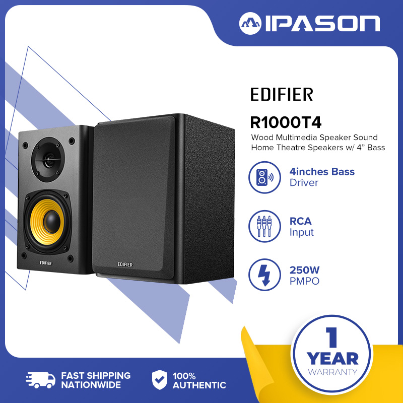 Edifier R1000T4 Wood Multimedia Speaker Uncompromising Sound Home ...