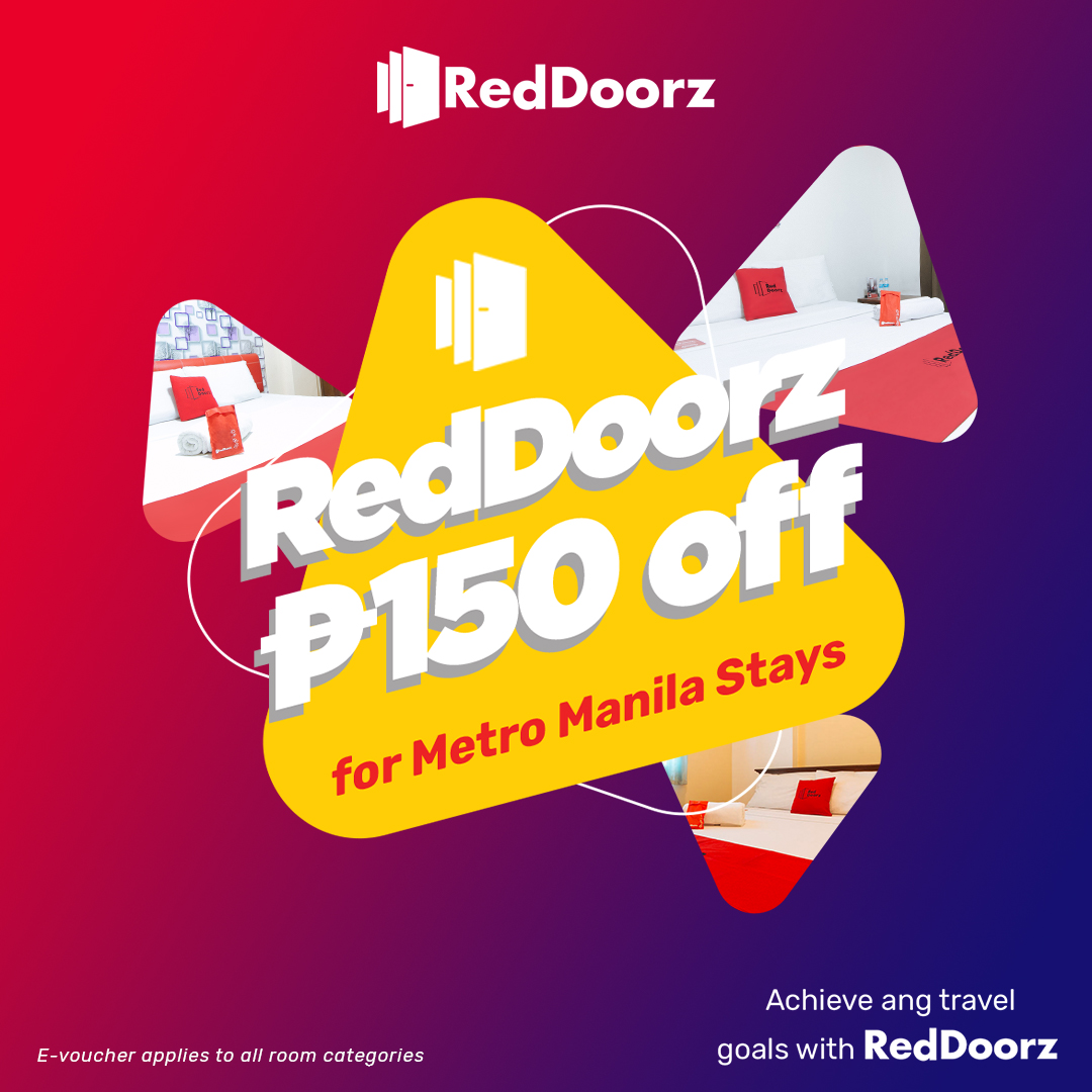 RedDoorz Php 150 off (for Metro Manila Stays) | Lazada PH
