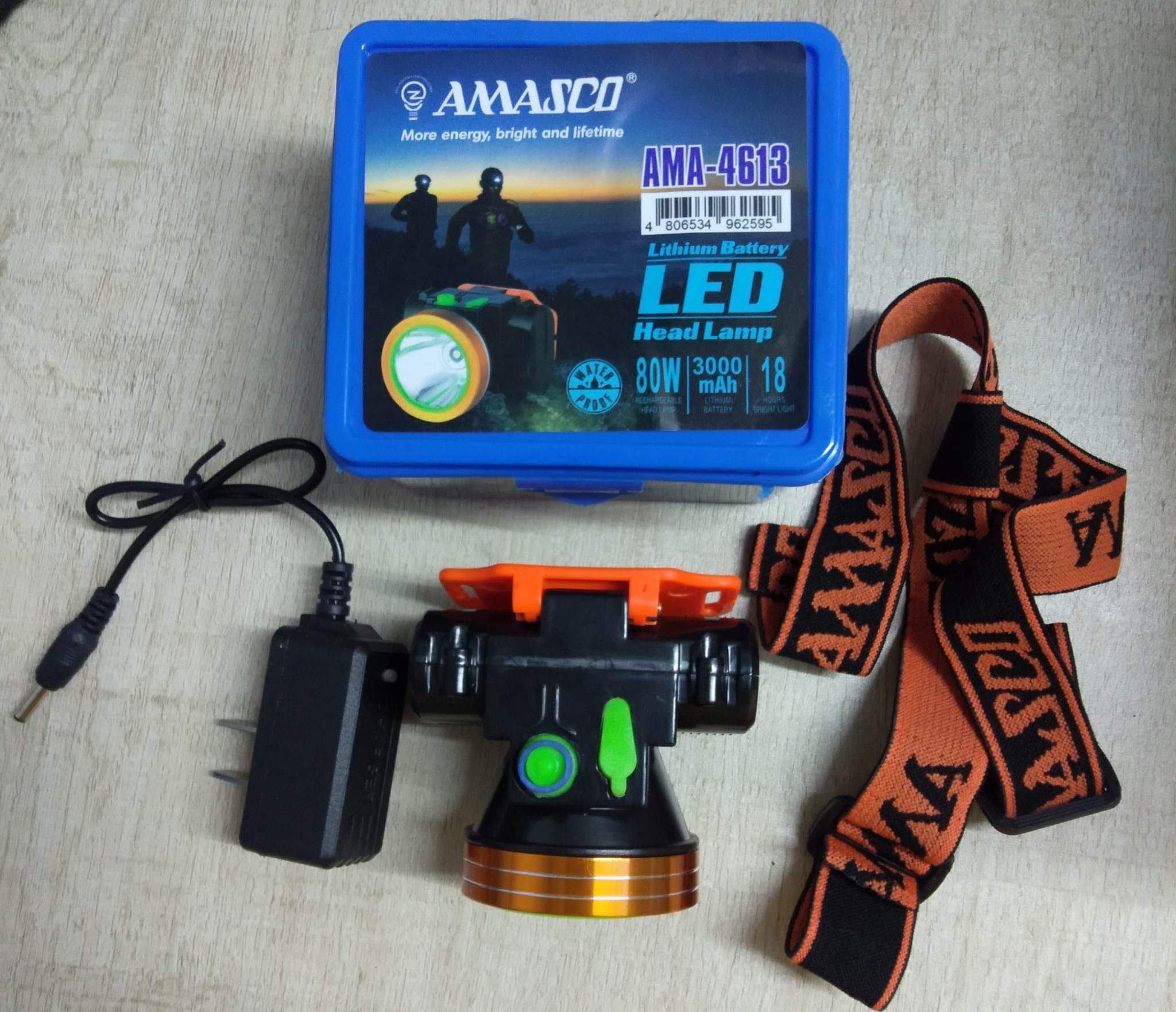 Amasco head lamp lithium battery | Lazada PH