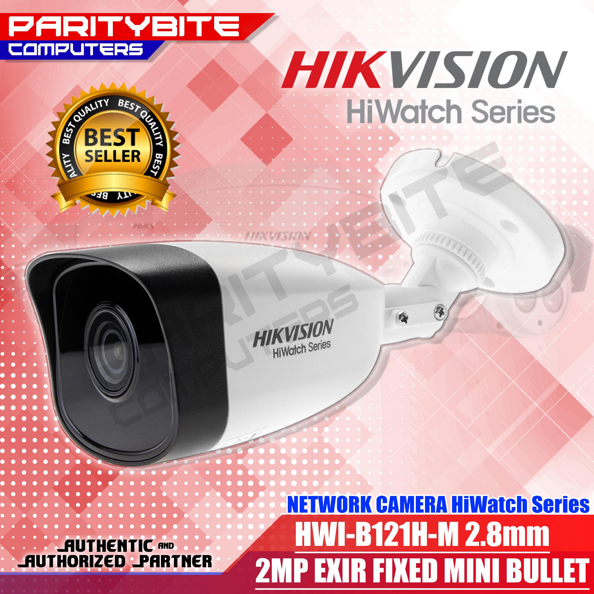 HIKVISION IP Camera Hiwatch HWI-B121H-M 2.8mm 2MP IR Network Bullet ...