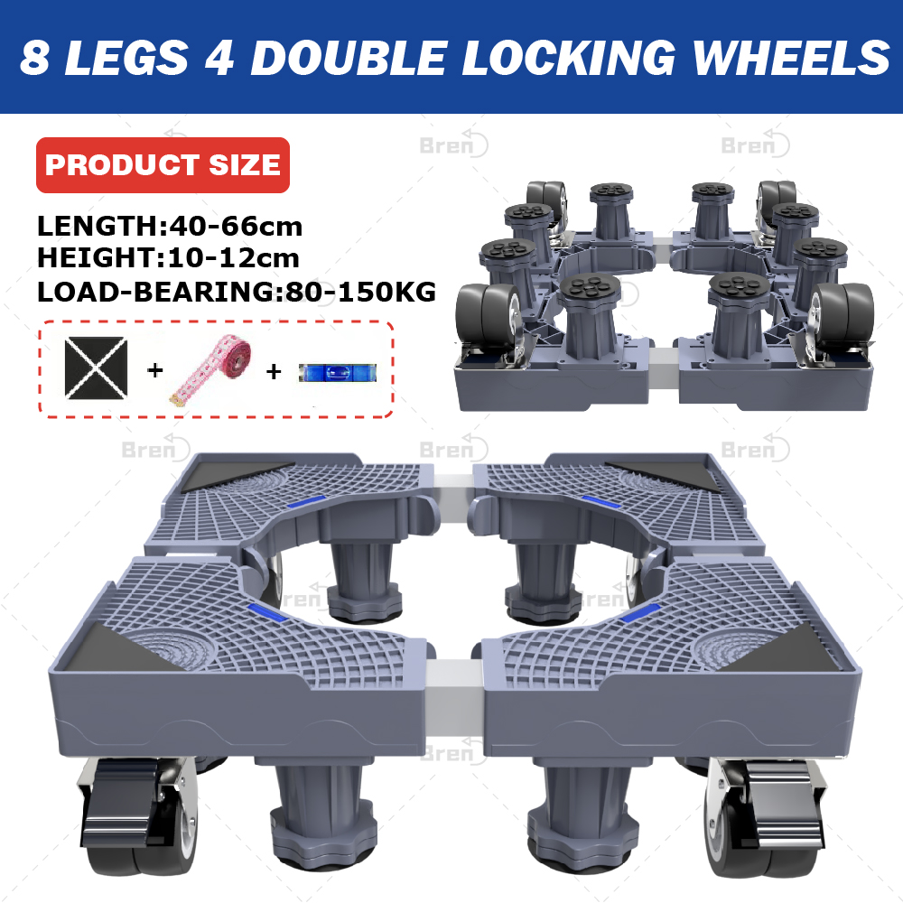 Bren Universal Refrigerator Rack Stand Adjustable Washing Machine Rack ...