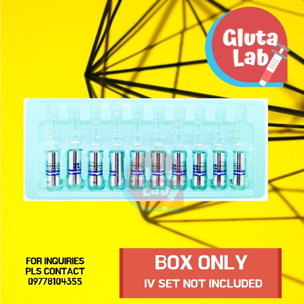 GLUTA LAB PLACENTA LUCCHINI (MEDS ONLY OR PUSH SET) | Lazada PH