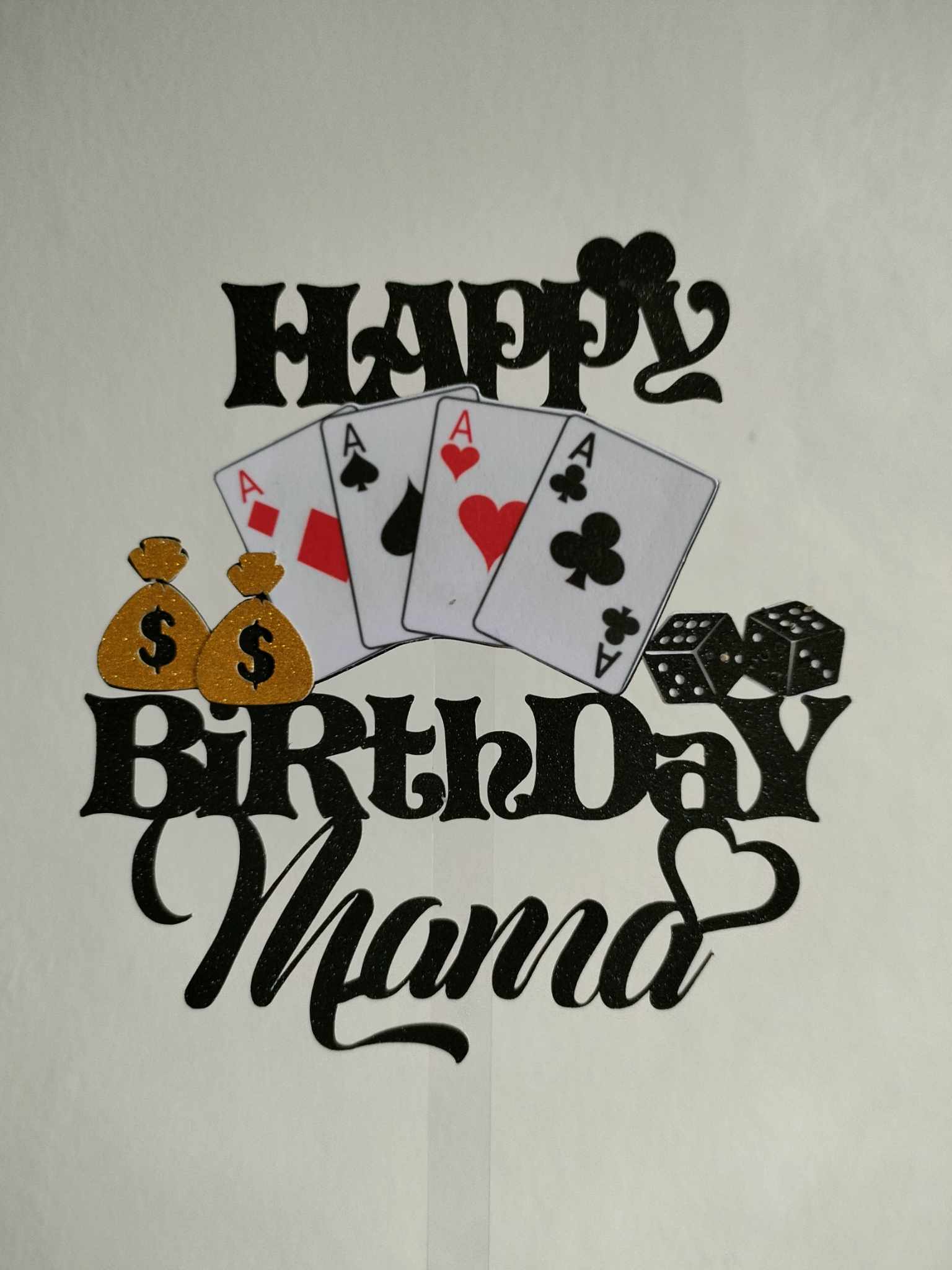 Customized Wedding Cake Topper (Cardstock) Playing Cards | Lazada PH