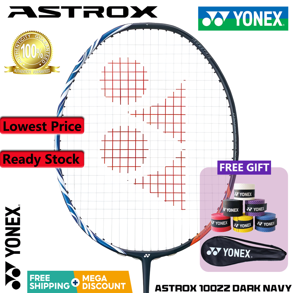 YONEX Full Carbon Fiber Single ASTROX 100zz Original Badminton Racket With Bag and Free Grip ...