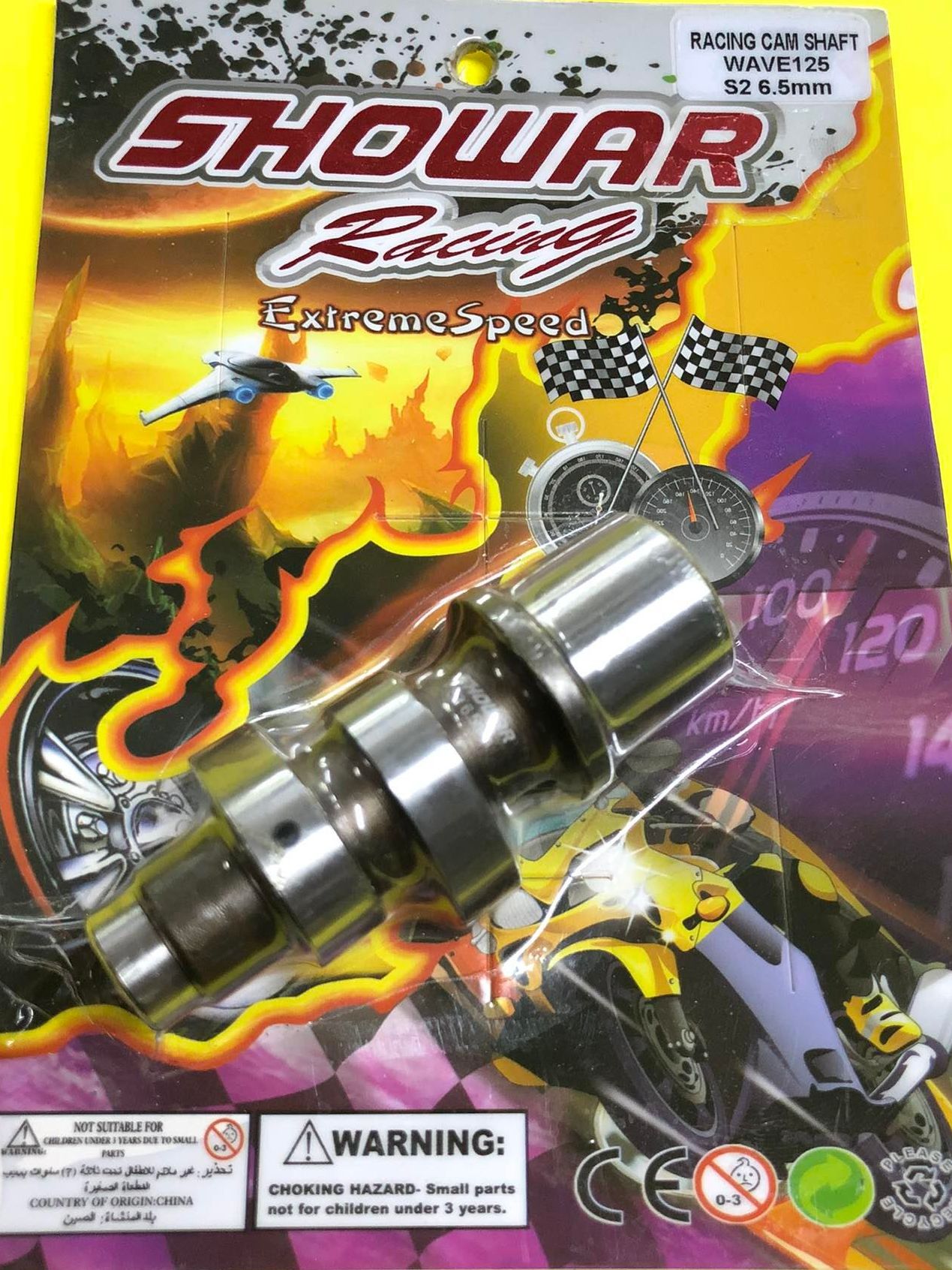 SHOWAR RACING CAMSHAFT for HONDA WAVE 125 6.5MM | Lazada PH
