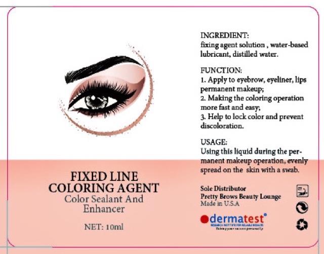 Pretty FIXED LINE COLORING AGENT PAINLESS GEL | Lazada PH