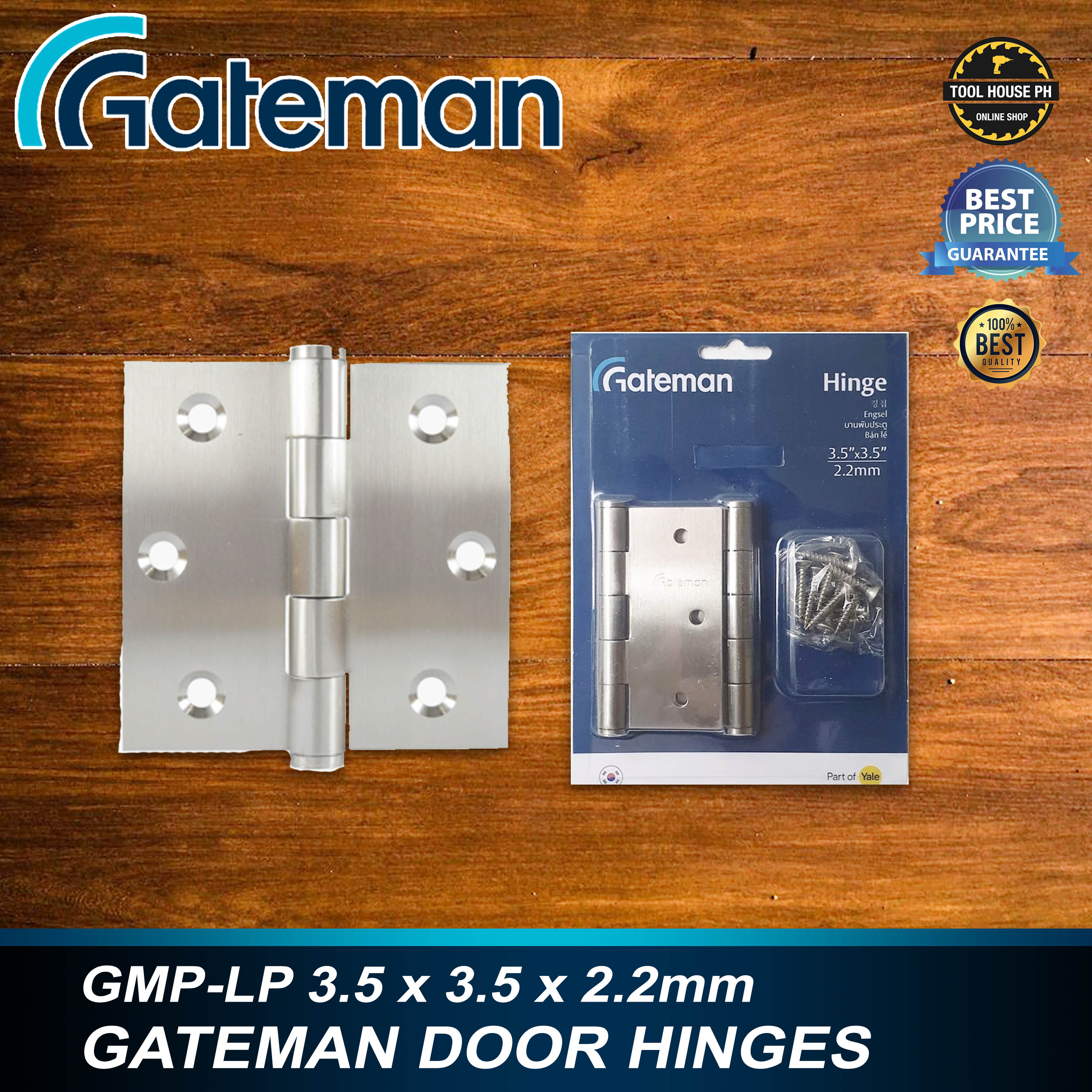 GATEMAN DOORKNOBS AND HINGES | Lazada PH