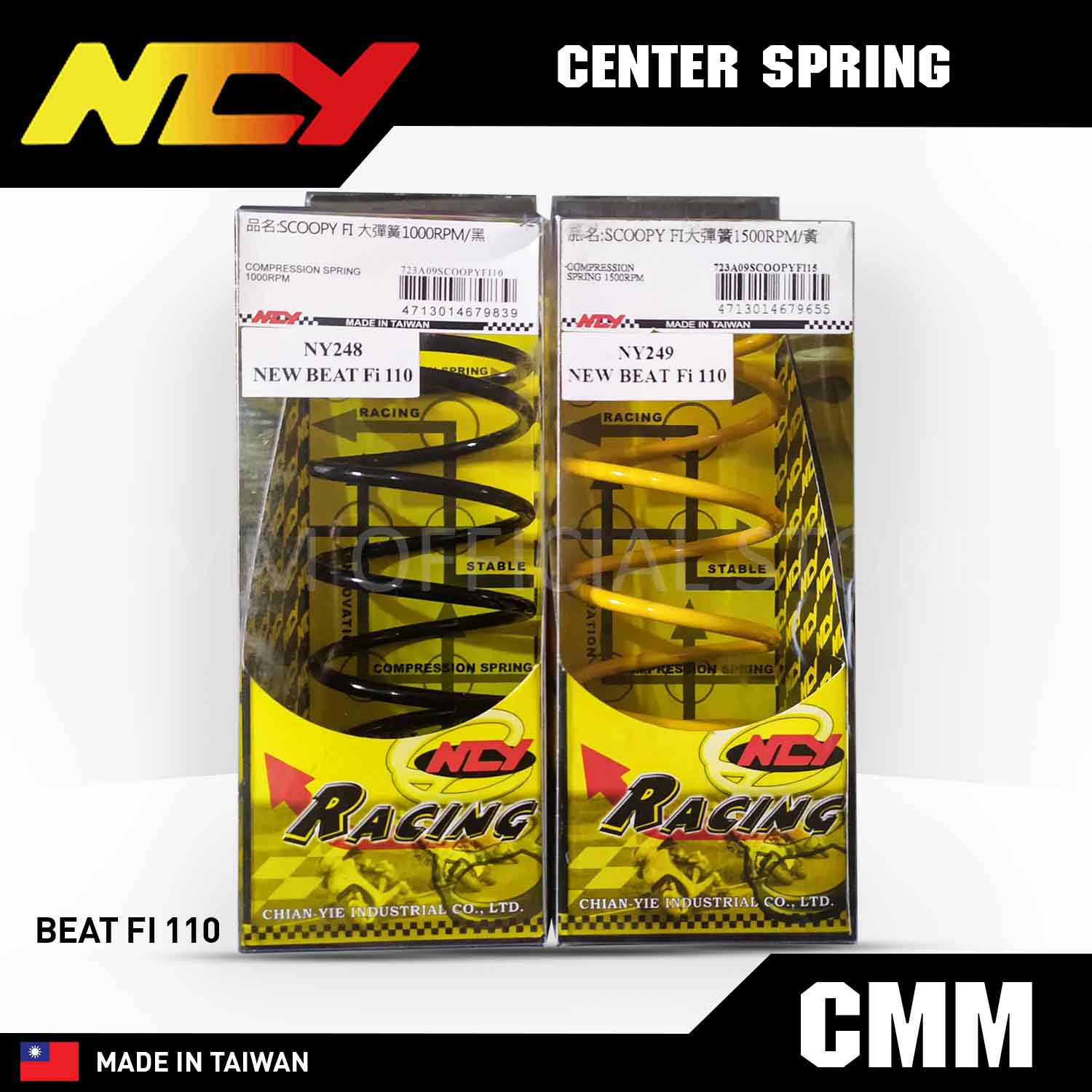 NCY Center Spring for Honda Beat Fi 1000rpm/1500rpm Original Made in ...