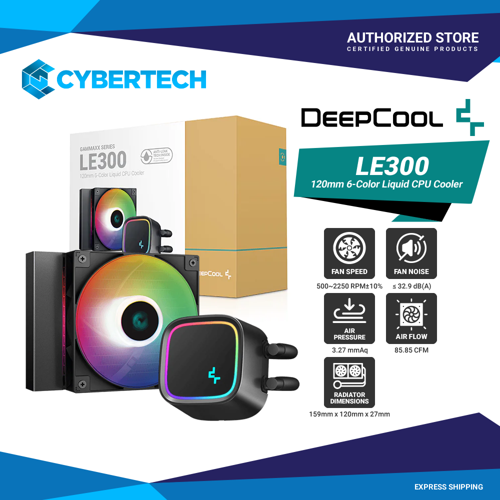 Deepcool LE300 - AIO CPU Cooler with Anti-Leak Technology | Lazada PH
