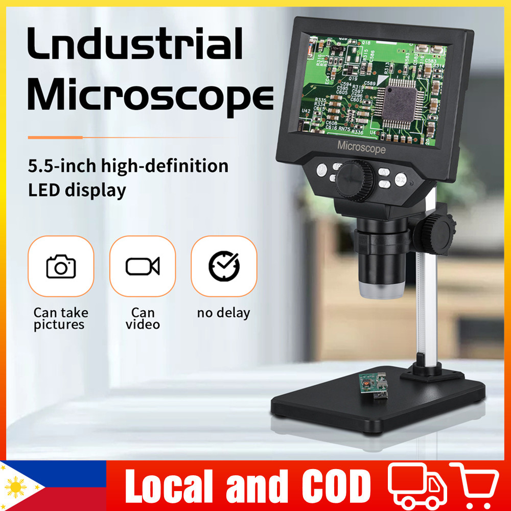 5.5 inch Digital Microscope 1000X Educational Research Electron ...