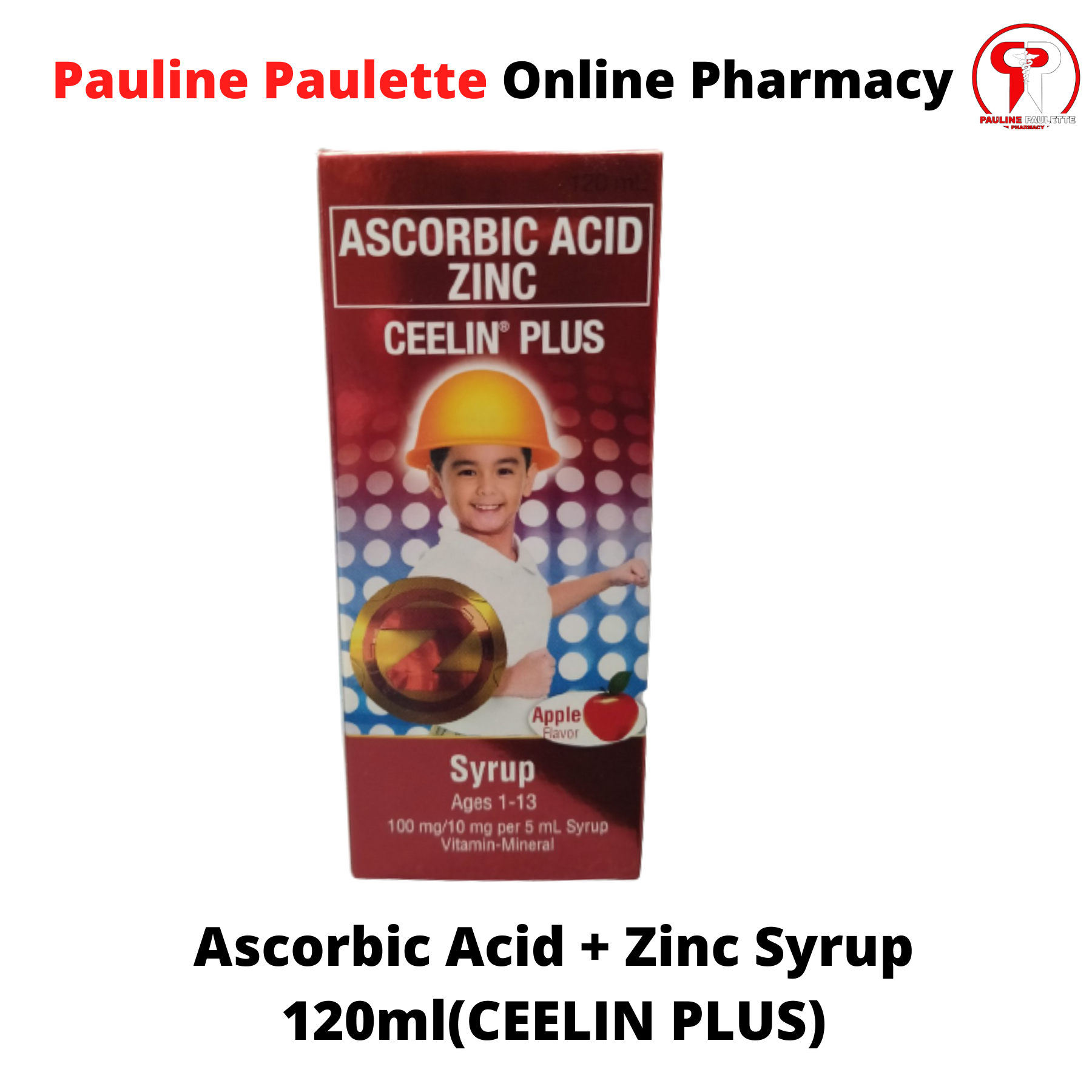 Ascorbic Acid + Zinc Syrup 120ml(CEELIN PLUS) | Lazada PH