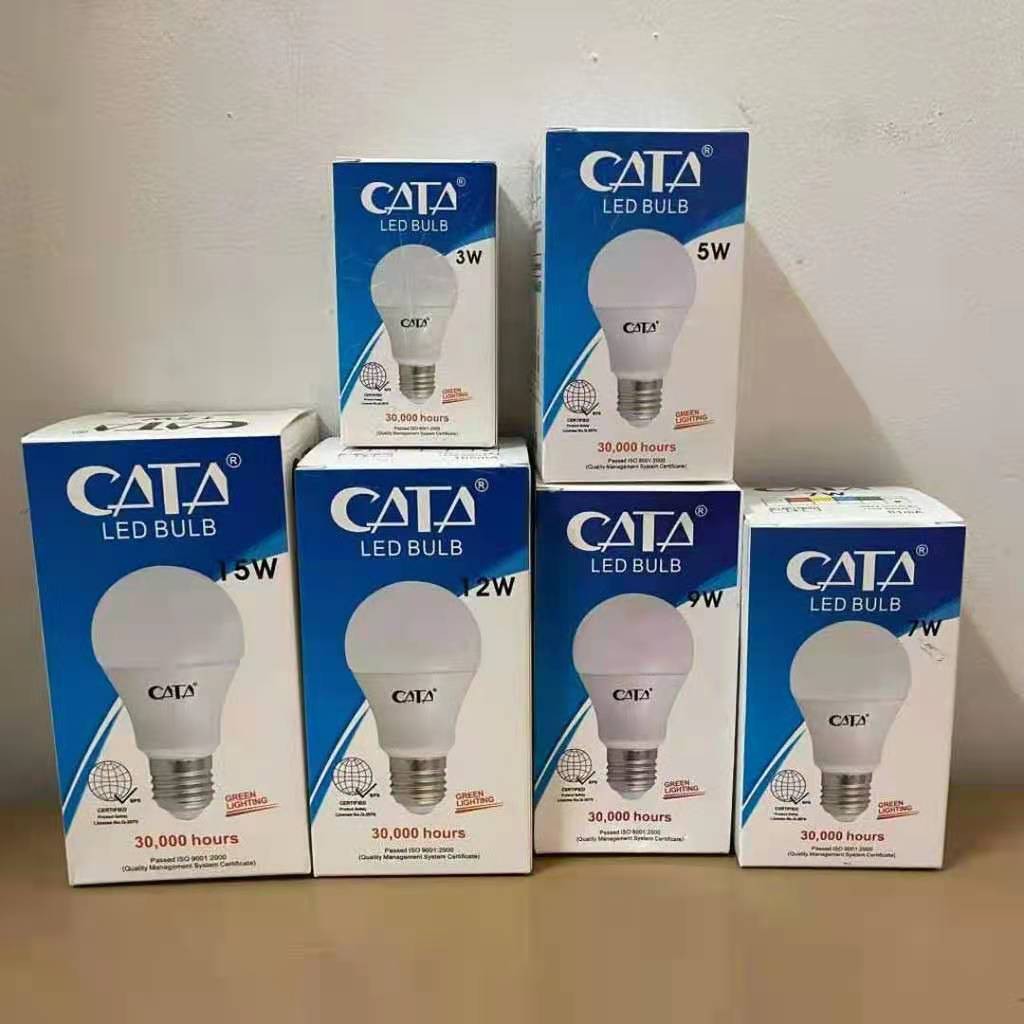 cata led bulb white light 3w 5w 7w 9w 12w 15w and 18w COD | Lazada PH