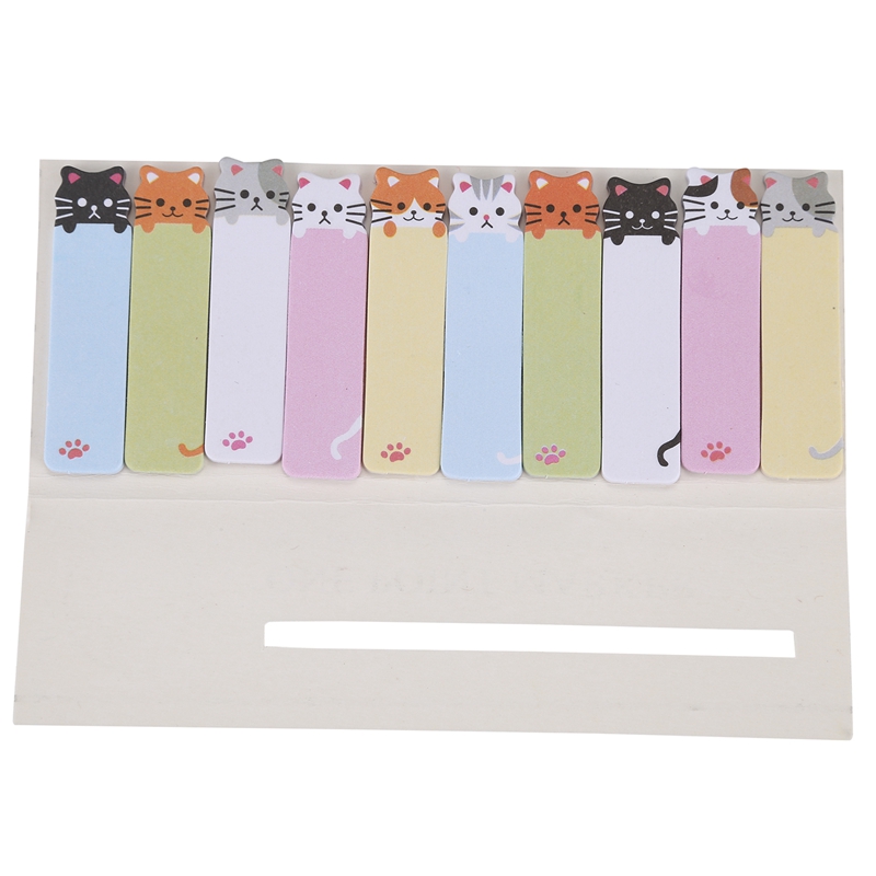 Memo Sticker Cartoon Animal Sticker Memo Bookmark Marker Tab Flags ...