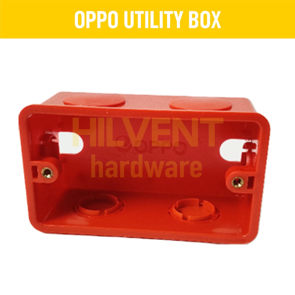 Oppo / Poly Junction Box Utility Box PVC Orange Cover With / Without ...