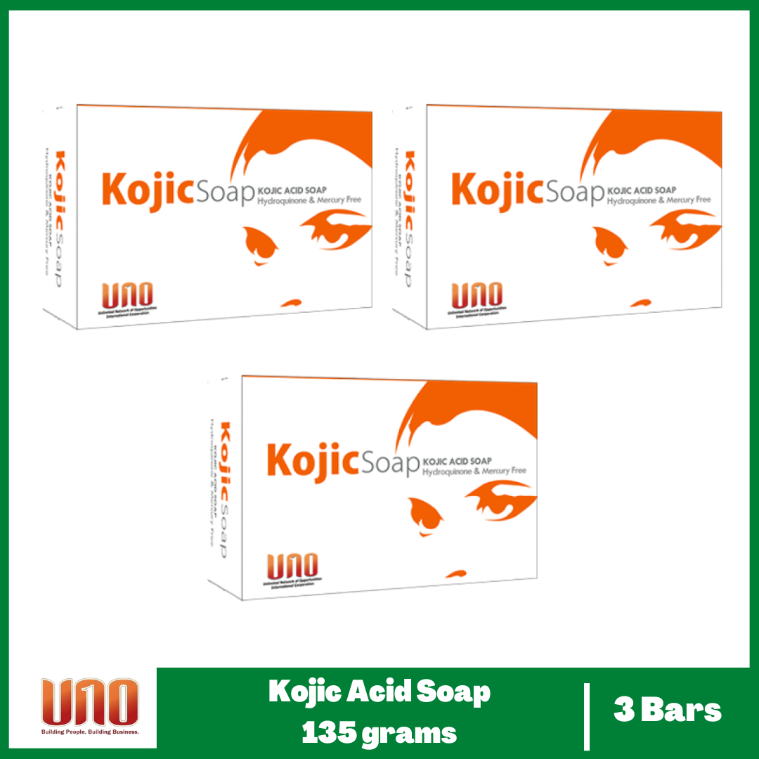 UNO Natura White Kojic Soap 135 grams ( 3 Boxes ) | Lazada PH