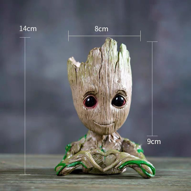 Flowerpot Treat Great Doll Hand-made Bird's Nest Sitting Small Tree Man ...