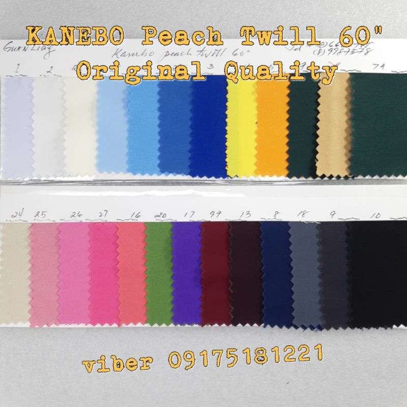 Mainit na benta FABRIC per YARD Kanebo soft flowy Peach Twill Fabrics Cloth Sublimation Nursing ...