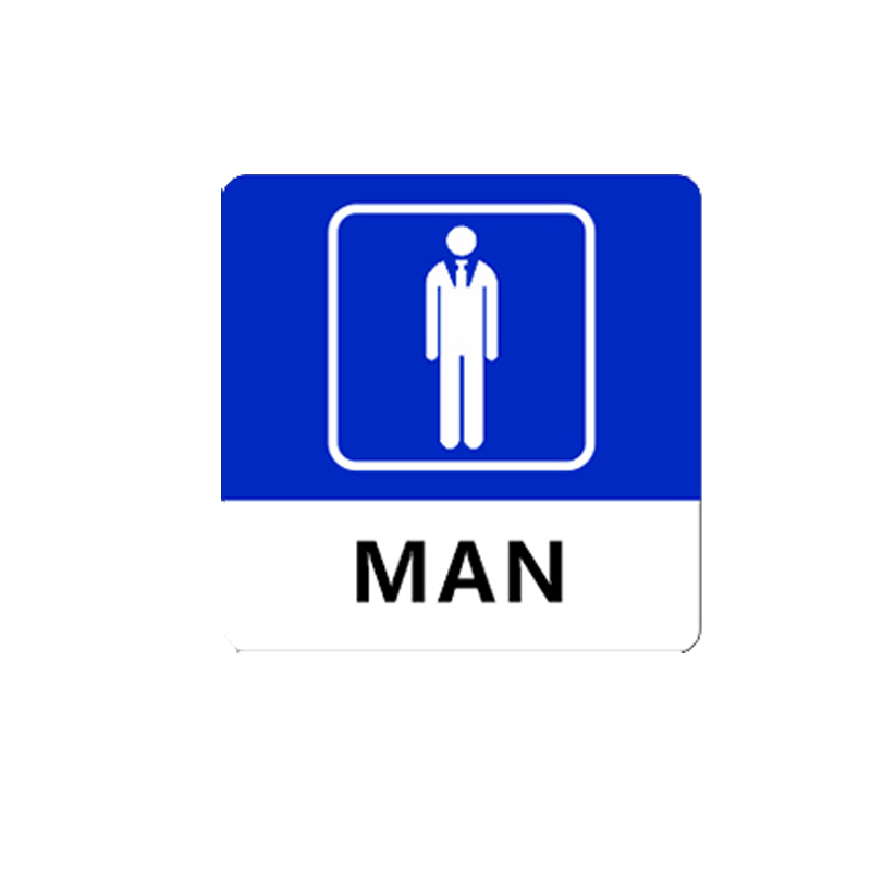 Restroom Sign Bathroom Rules Signage Toilet Signage For Male And Female ...