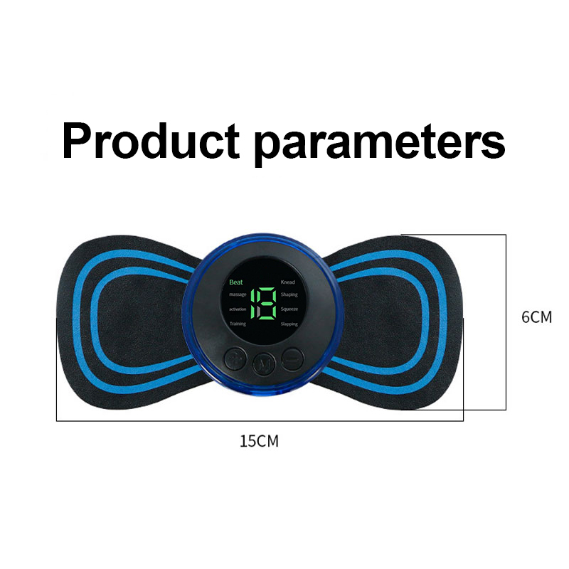 Electric Ems Foot Massage Pad Feet Acupuncture Stimulator Massager Usb 3874