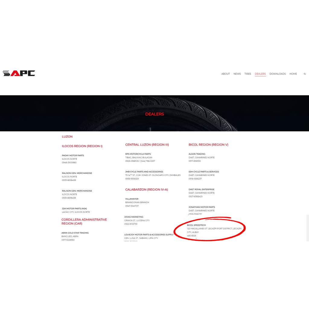 APC TIRES TUBELESS (MADE IN INDONESIA) APC-004 WITH FREE TIRE SEALANT ...