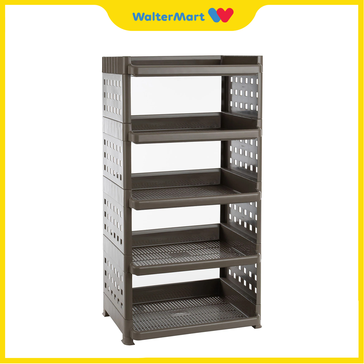 MEGABOX 100% Authentic 5 Layer Utility Rack Large Brown MG-131 | Lazada PH