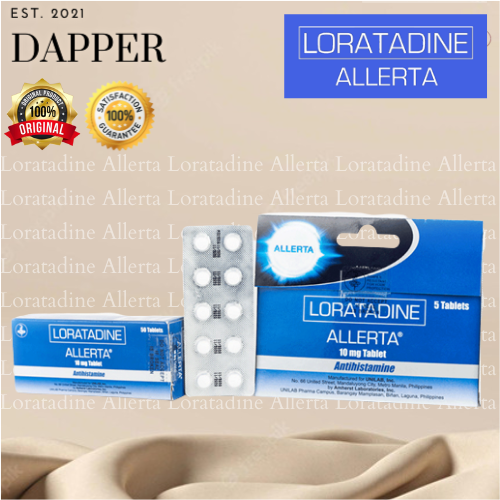 Allerta 10mg Tablet Loratadine - 20s | Lazada PH
