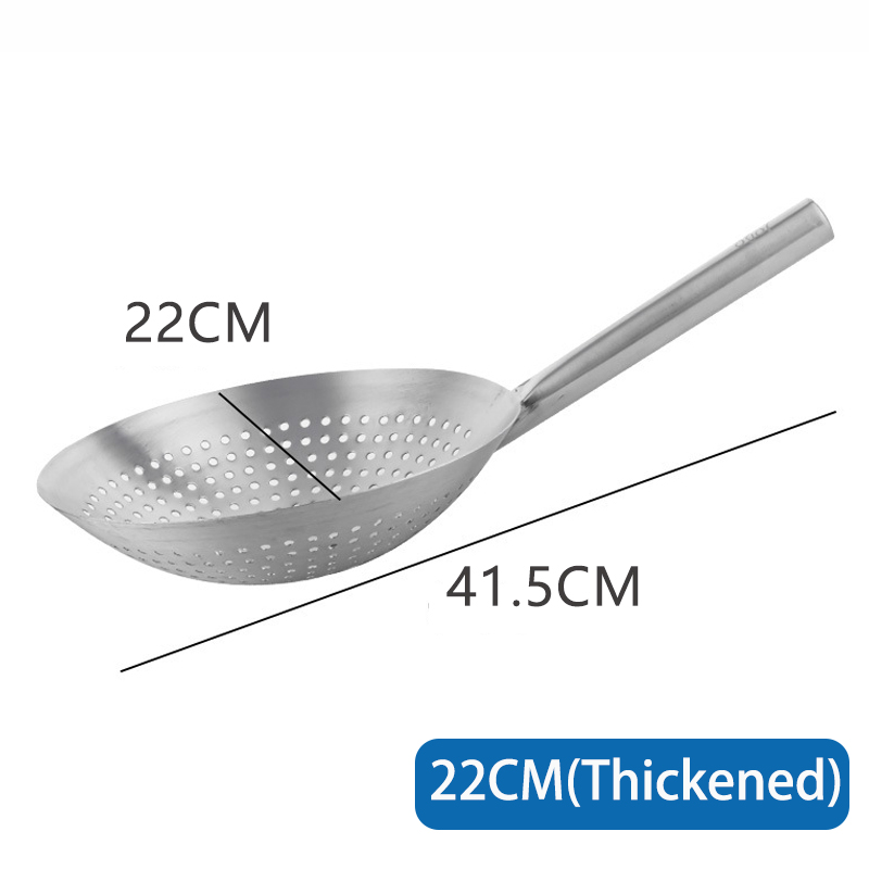 Nipiin 304 Stainless Steel Fries Skimmer/Colander/Strainer 22CM-30CM ...