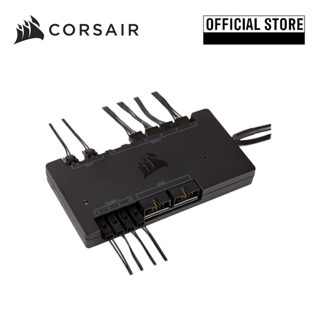 CORSAIR iCUE Commander PRO Smart RGB Lighting and Fan Speed Controller ...