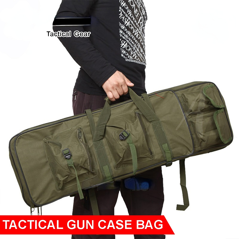 Ready Stock】 85cm 100cm 120cm Tactical Molle Bag Nylon Gun Bag Rifle ...