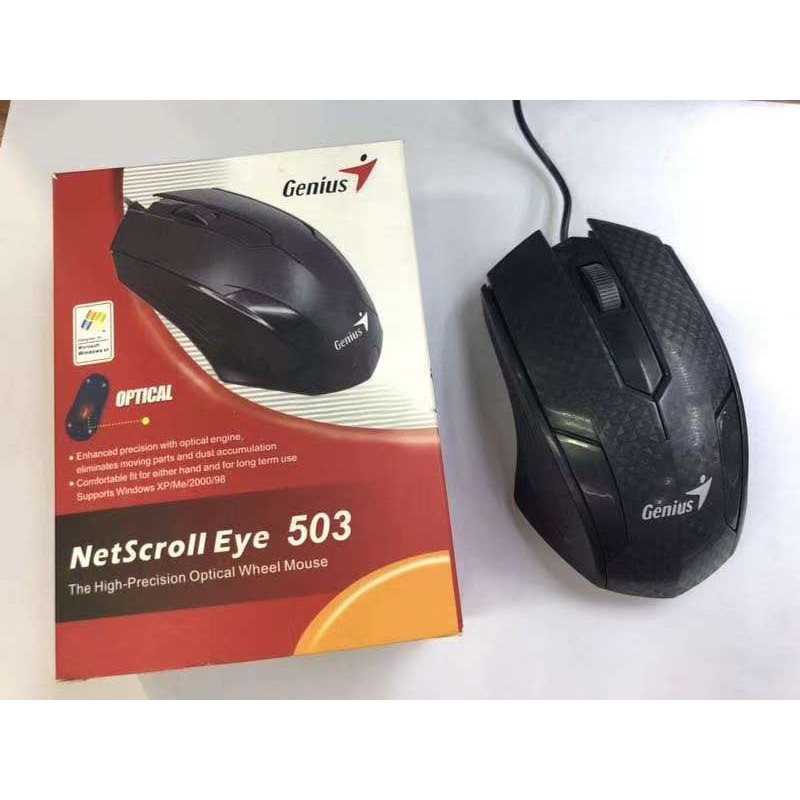GENIUS NETSCROLL EYE 503 MOUSE WITH WIRE | Lazada PH