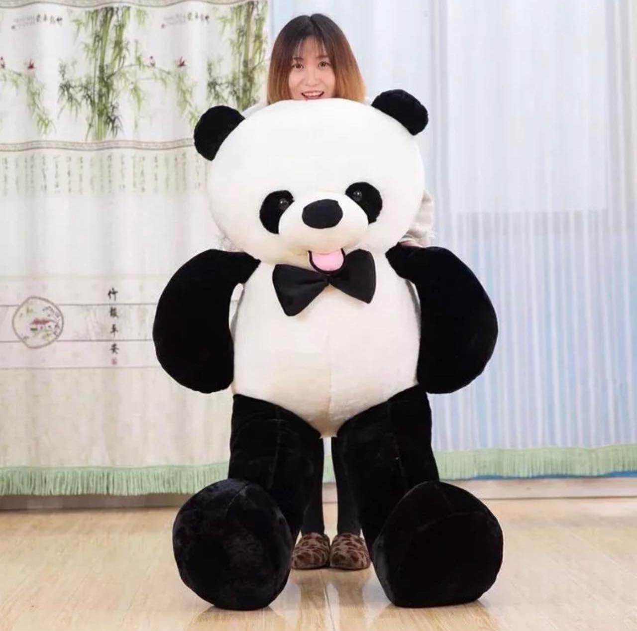 WM TEDDY BEAR STUFF TOYS BANDA BEAR BIG PANDA TOY | Lazada PH