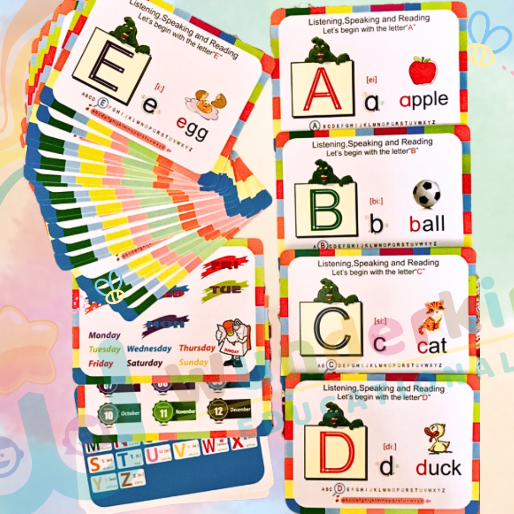 Alphabet Flashcard Aa-Zz | Lazada PH