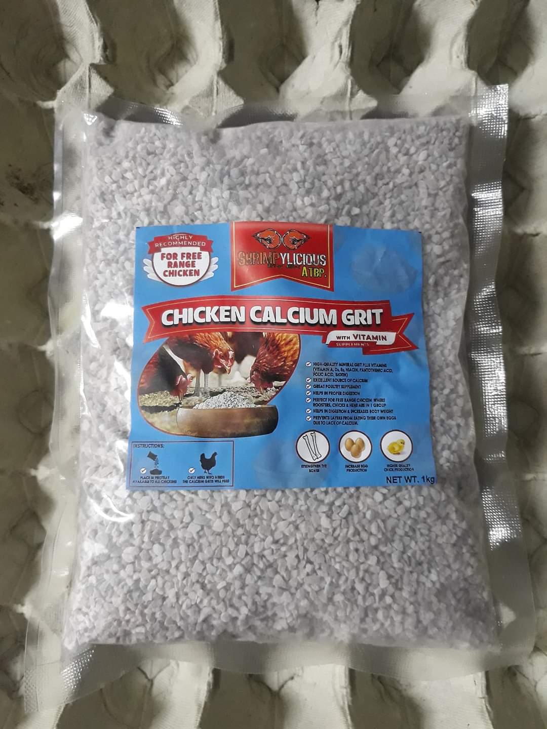 Ironsight101 1 kg Chicken Calcium Grits for layers and breeders | Lazada PH