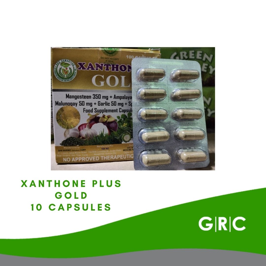 Xanthone Plus GOLD 10 Capsules | Lazada PH