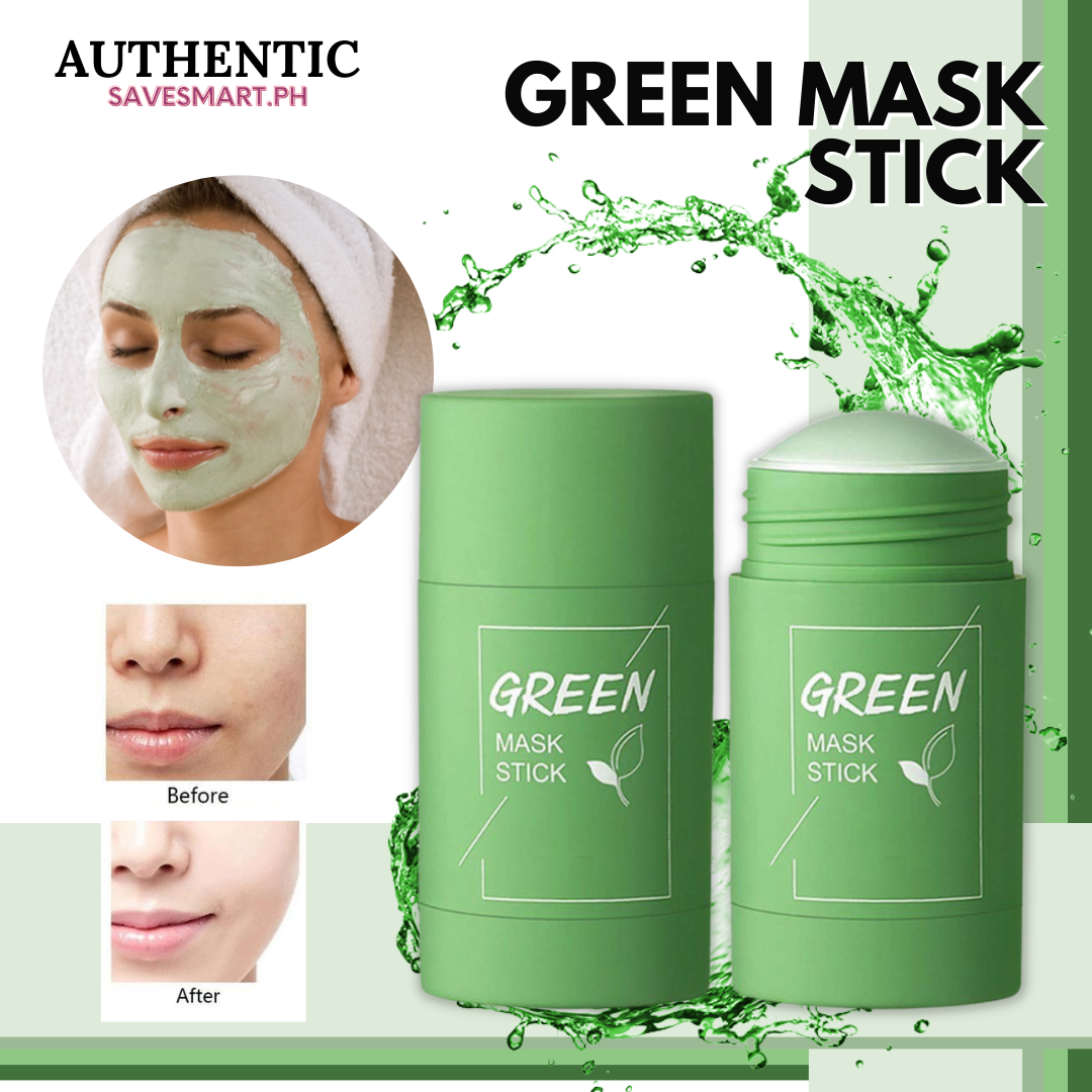 AUTHENTIC Facial Cleansing Stick Green Tea Face Mask Stick Blackhead ...