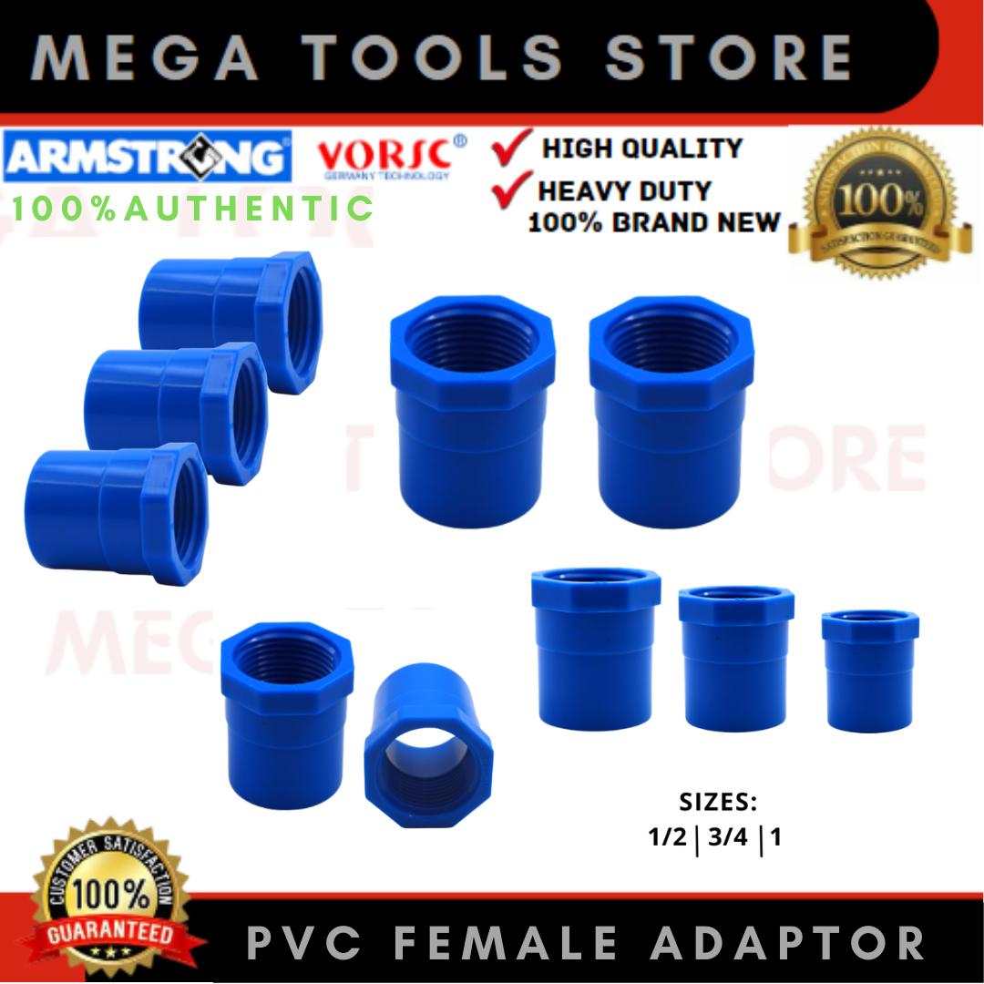PVC FEMALE ADAPTOR 1/2 3/4 1 | Lazada PH