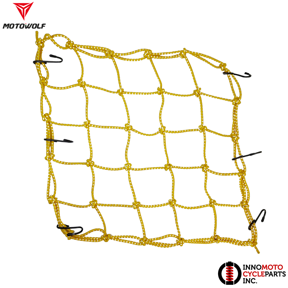 Motowolf Reflective Motorcycle Cargo/Luggage Mesh Net | Lazada PH