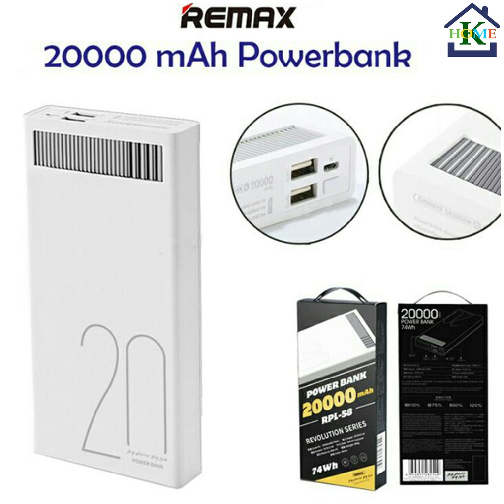 Remax Power bank 20000mah | Lazada PH