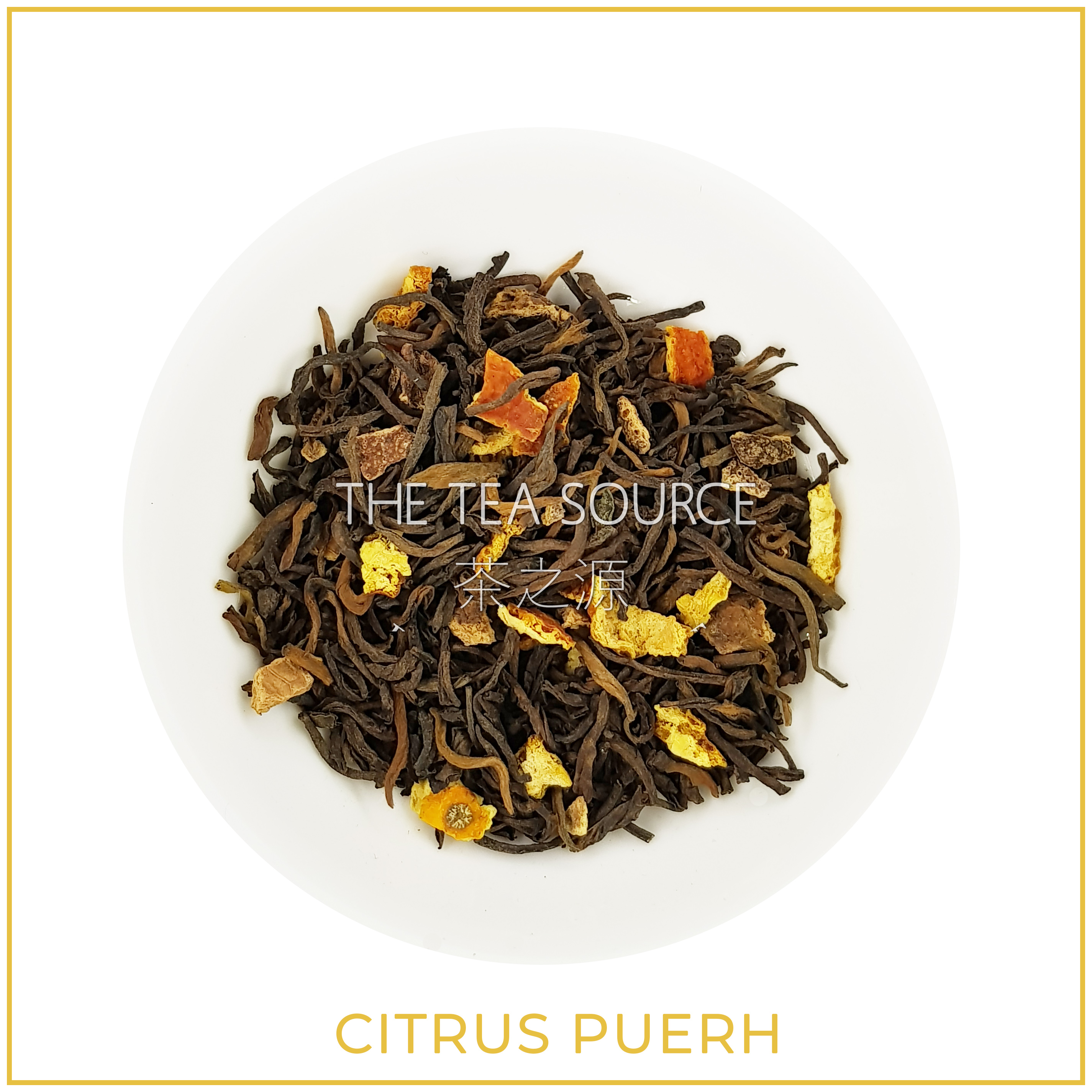 Citrus Puerh Tea | in Glass Bottle 60g | Tea Source MNL | Lazada PH