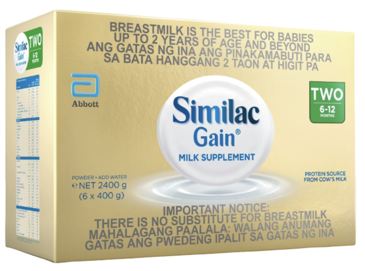 Similac TWO Gain (6-12 mo) HMO 1.8kg / 1800g (4x450g) (Exp: Jan 2024 ...