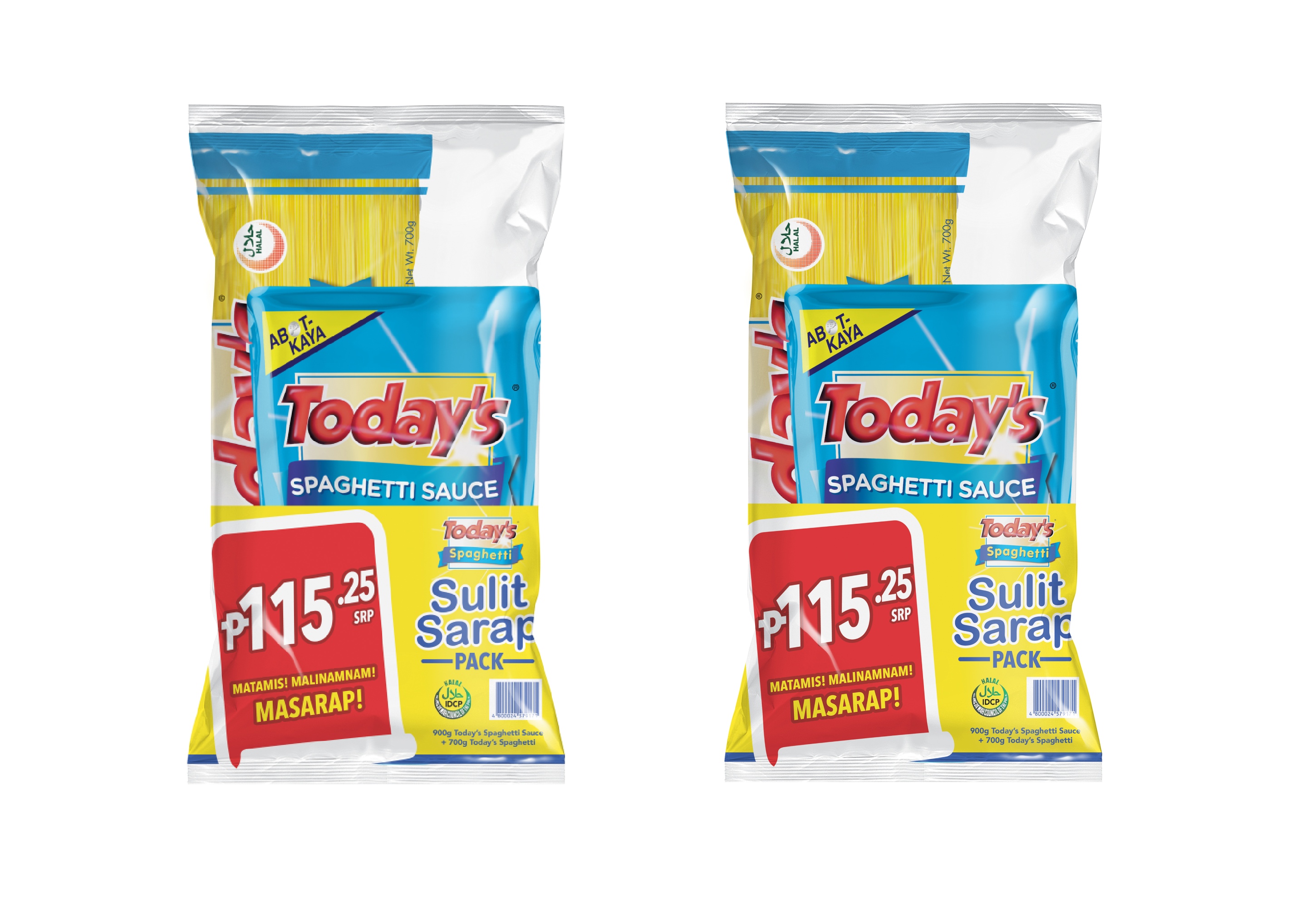 Today's Sulit Pack (Spaghetti Sauce + Pasta) - Pack of 2 | Lazada PH