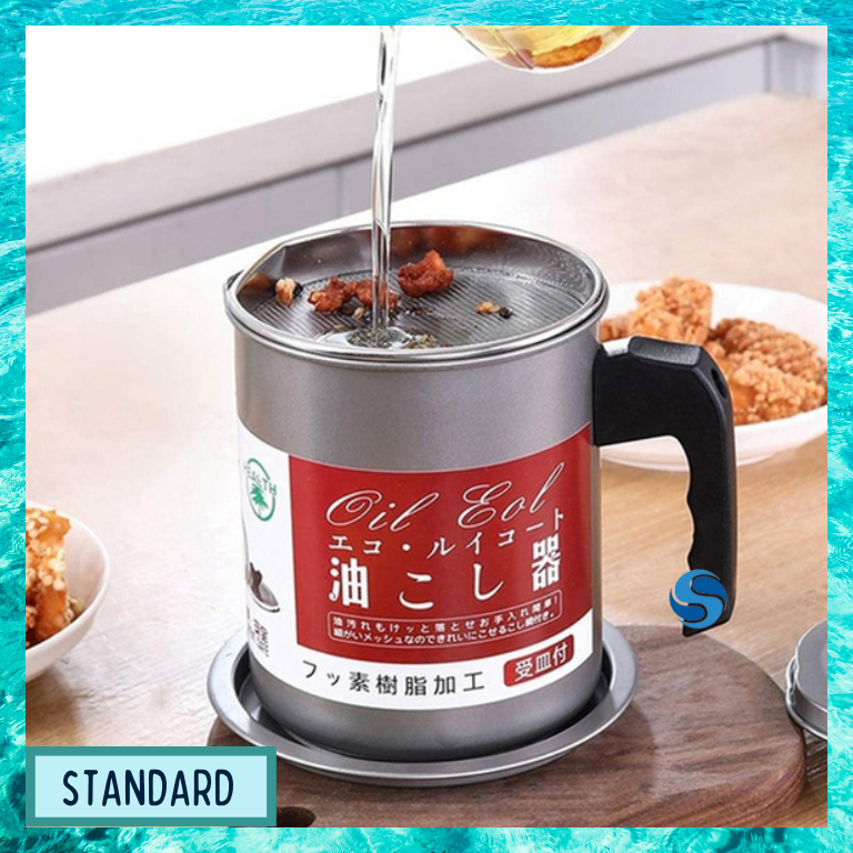 STNDRD Oil Filter Strainer Grease Mantika Salaan Colander Pot Used Oil ...
