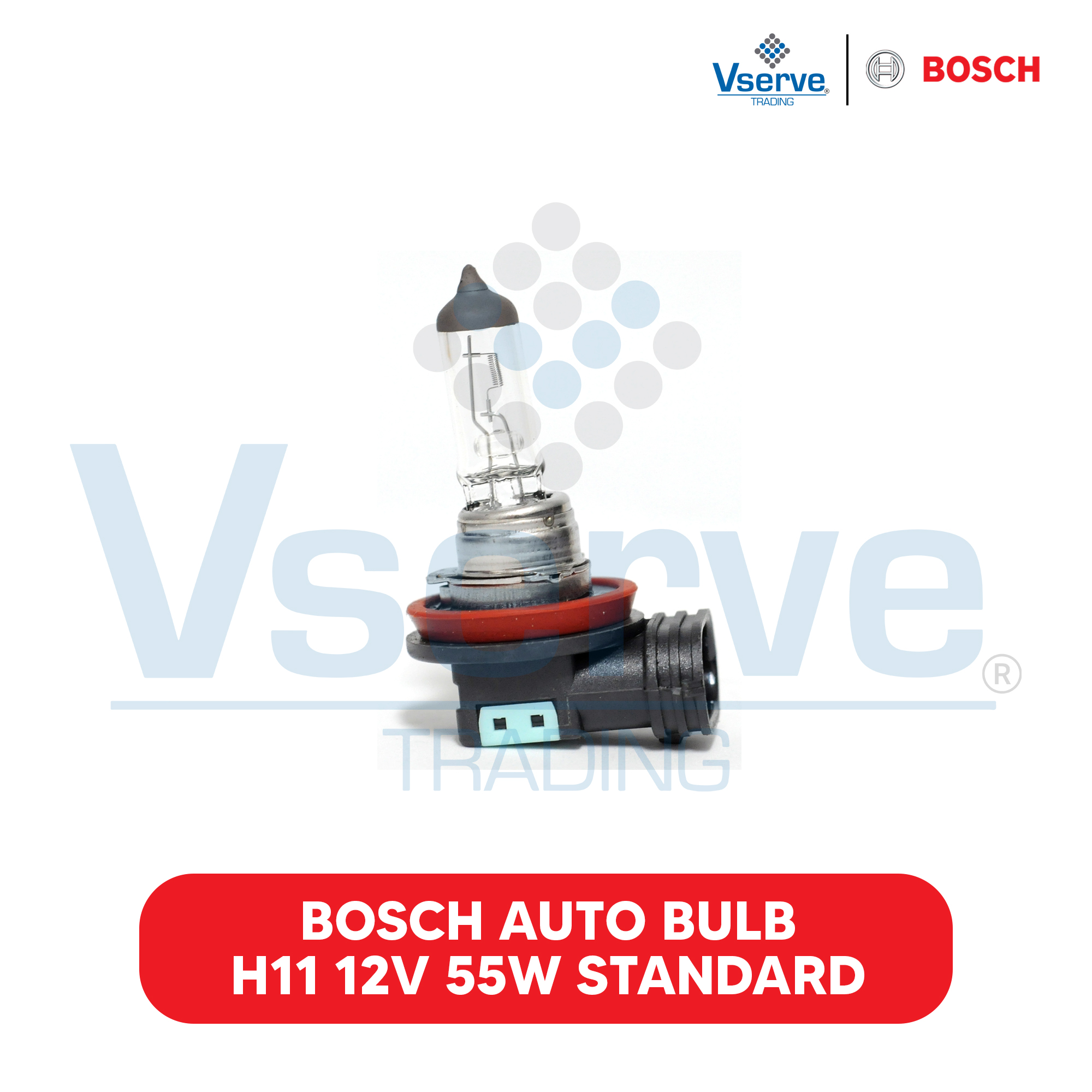BOSCH AUTO BULB H11 12V 55W STANDARD BULB | Lazada PH