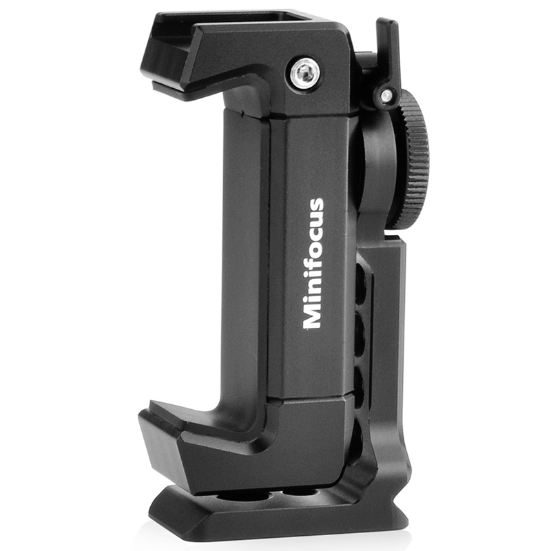 MINIFOCUS Smartphone Tripod Mount Adapter Universal Phone Clip Holder ...
