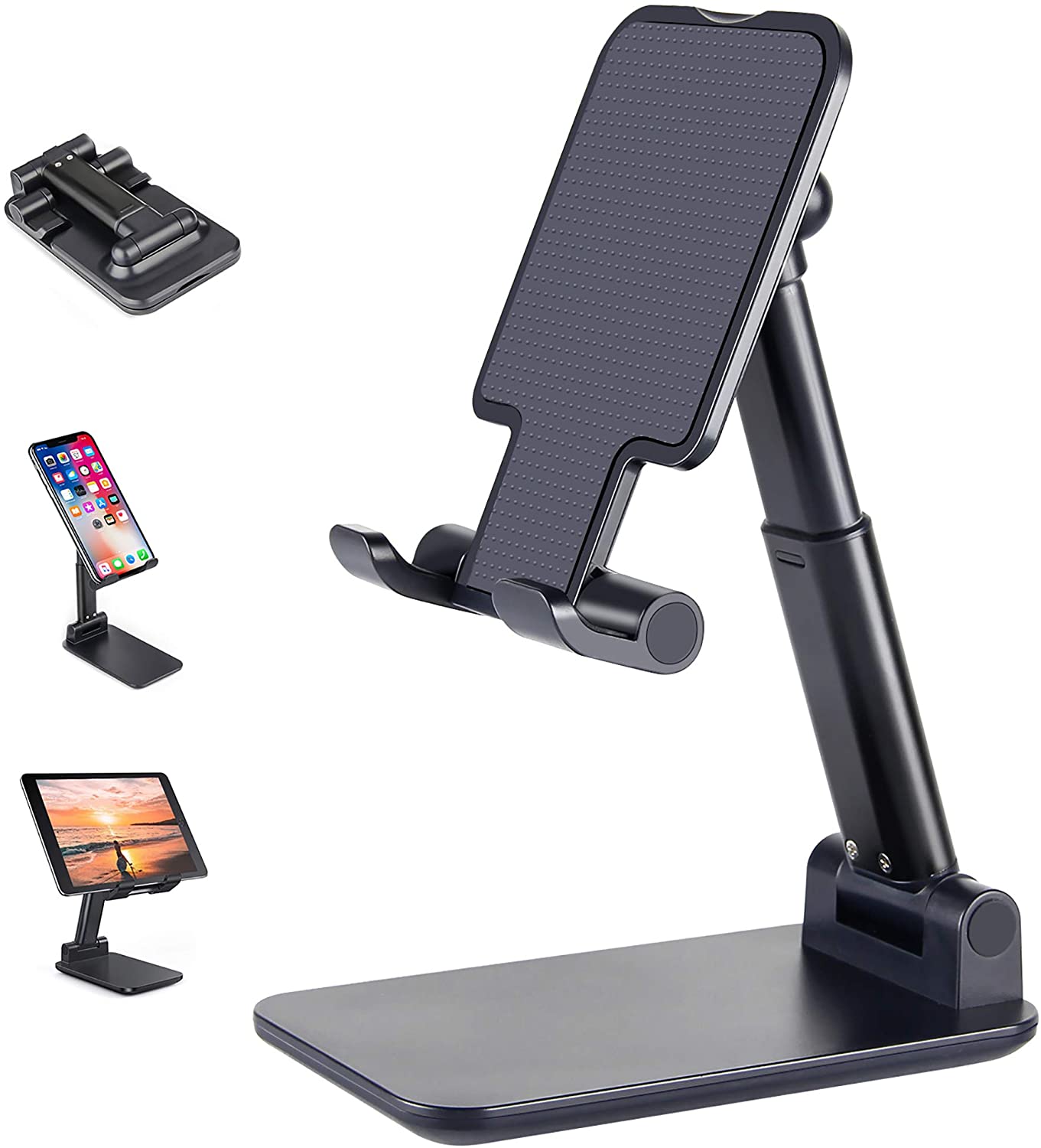 Metal Desktop Tablet Holder Table Cell Foldable Extend Support Desk ...