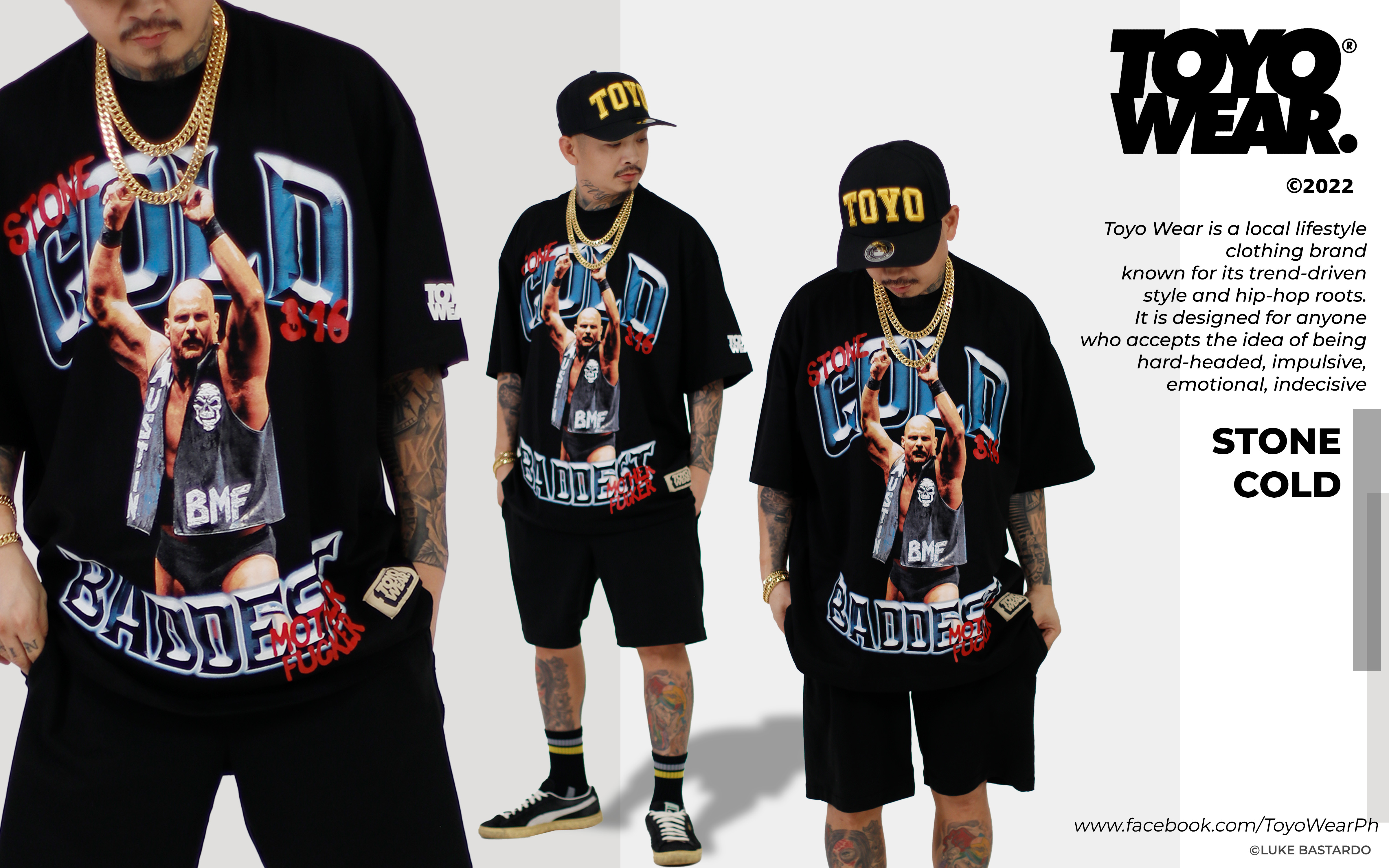 Toyo Wear Stonecold tee | Lazada PH